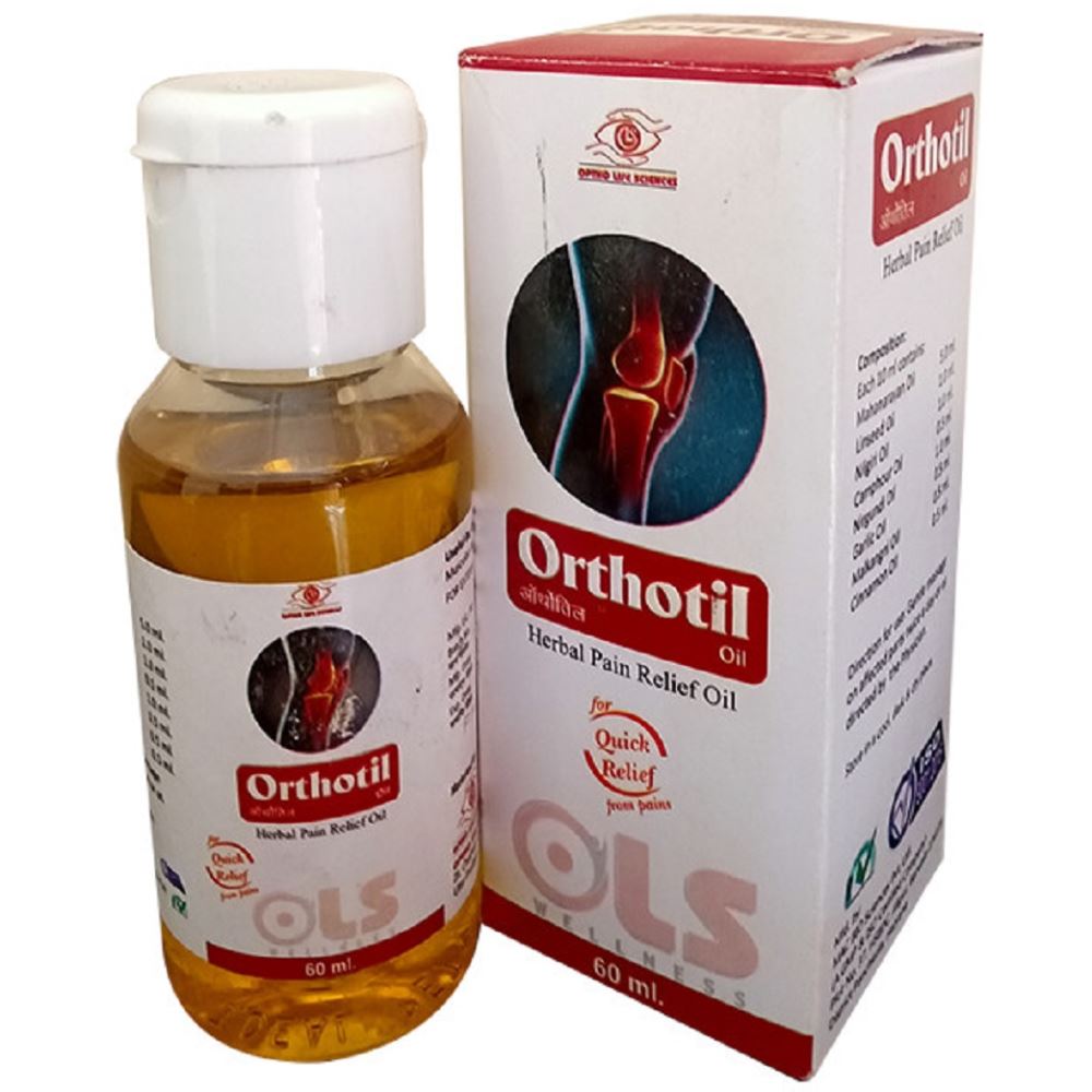 BUY Optho Lifesciences Orthotil Oil 60ml DISCOUNT 55% OFF CoD | Homeonherbs