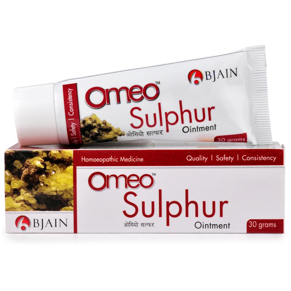 BUY B Jain Omeo Sulphur Ointment 30g DISCOUNT 55% OFF CoD | Homeonherbs
