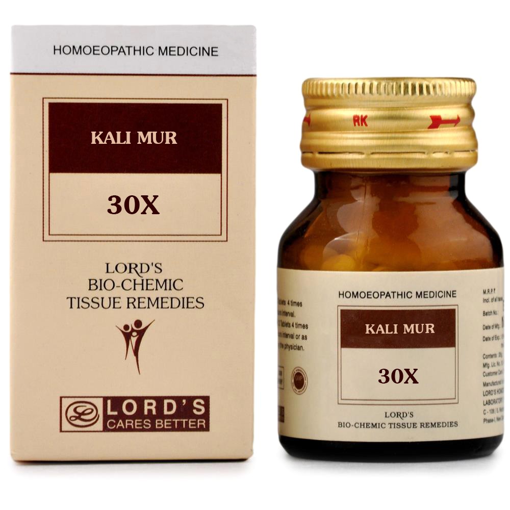 BUY Lords Kali Mur 30X 25g DISCOUNT 55% OFF CoD | Homeonherbs