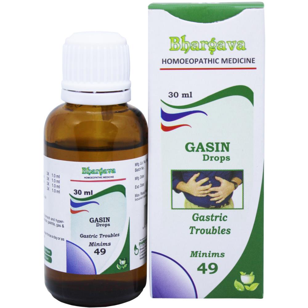 BUY Dr. Bhargava Gasin DropsMinims 49 30ml DISCOUNT 55% OFF CoD ...