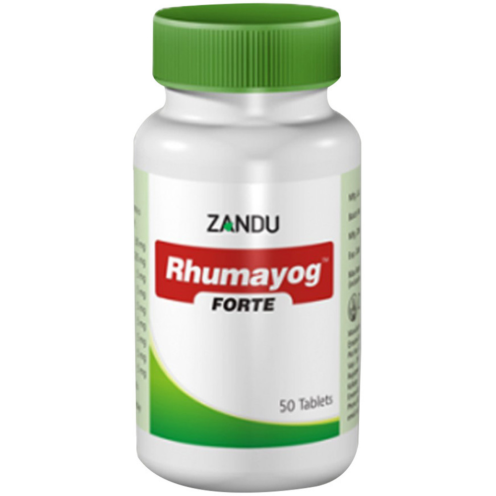 BUY Zandu Rheumayog Forte Tablet 50tab DISCOUNT 55% OFF CoD | Homeonherbs
