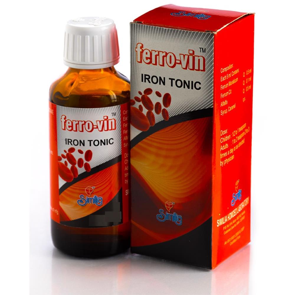 BUY Similia India Ferrovin Iron Tonic 100ml DISCOUNT 55% OFF CoD ...