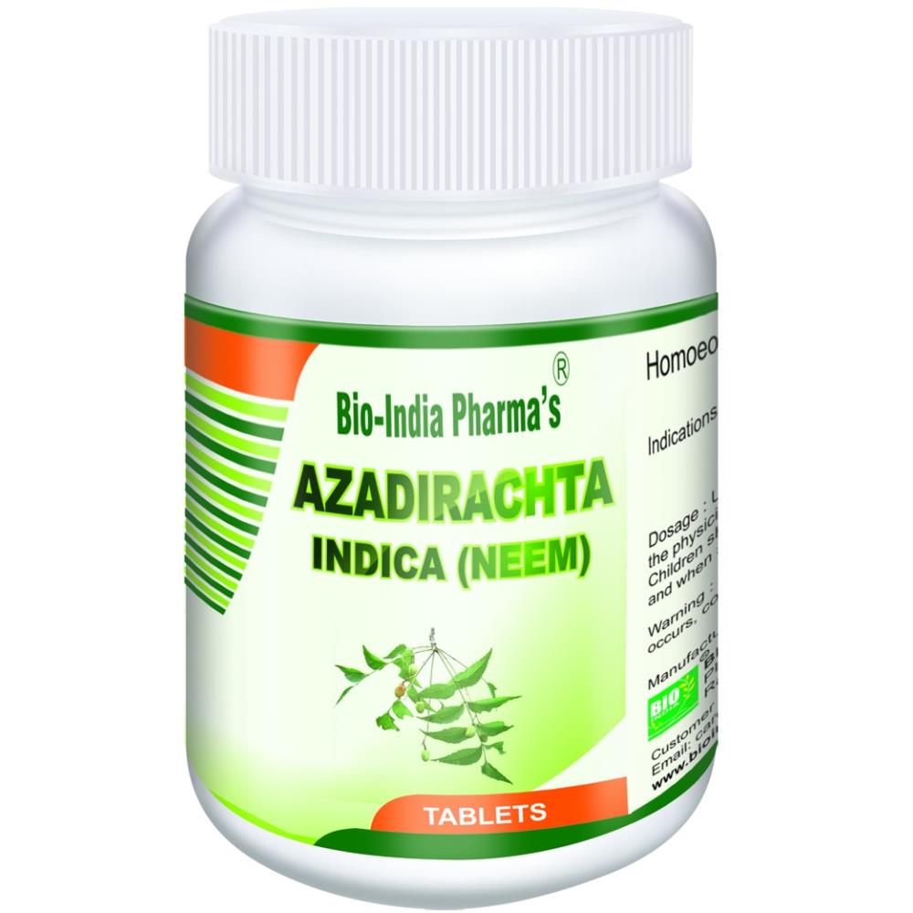 BUY Bio India Azadirachta Indica Tablet 20g DISCOUNT 55% OFF CoD ...