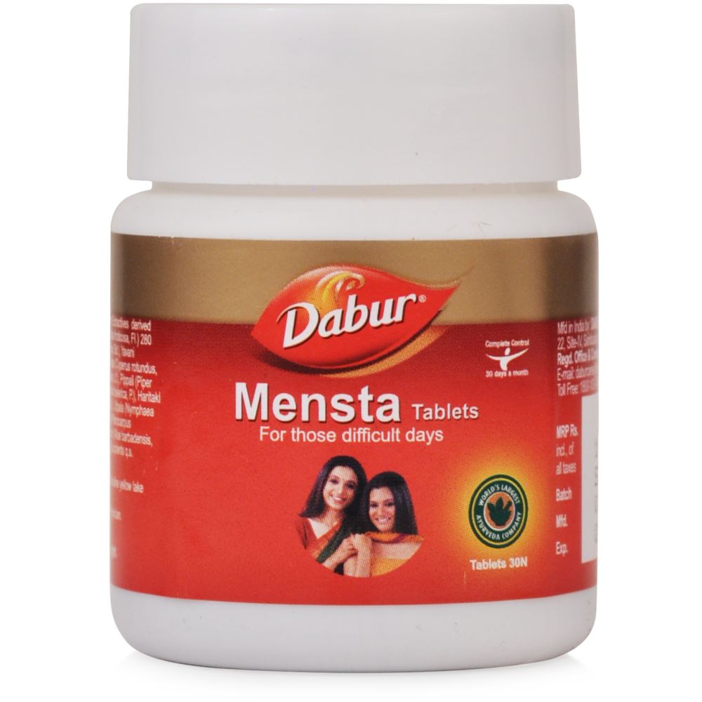 BUY Dabur Mensta Tablet 30tab DISCOUNT 55% OFF CoD | Homeonherbs