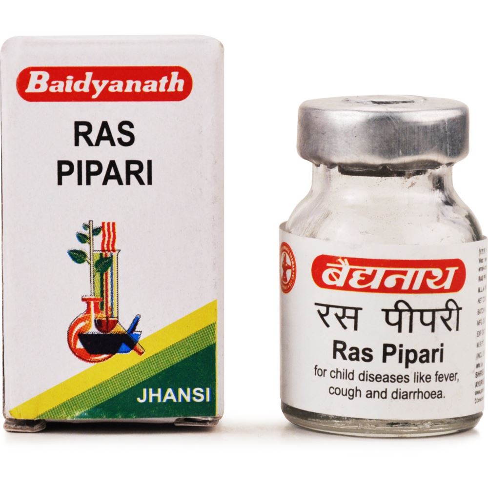 BUY Baidyanath Ras Pipari Ras 2.5g DISCOUNT 55% OFF CoD | Homeonherbs