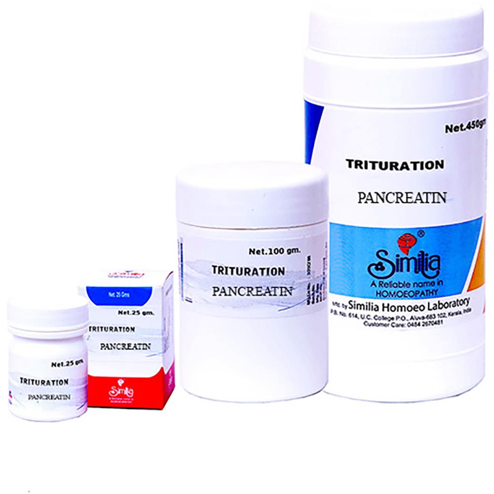 BUY Similia India Pancreatin 6X 25g DISCOUNT 55% OFF CoD | Homeonherbs