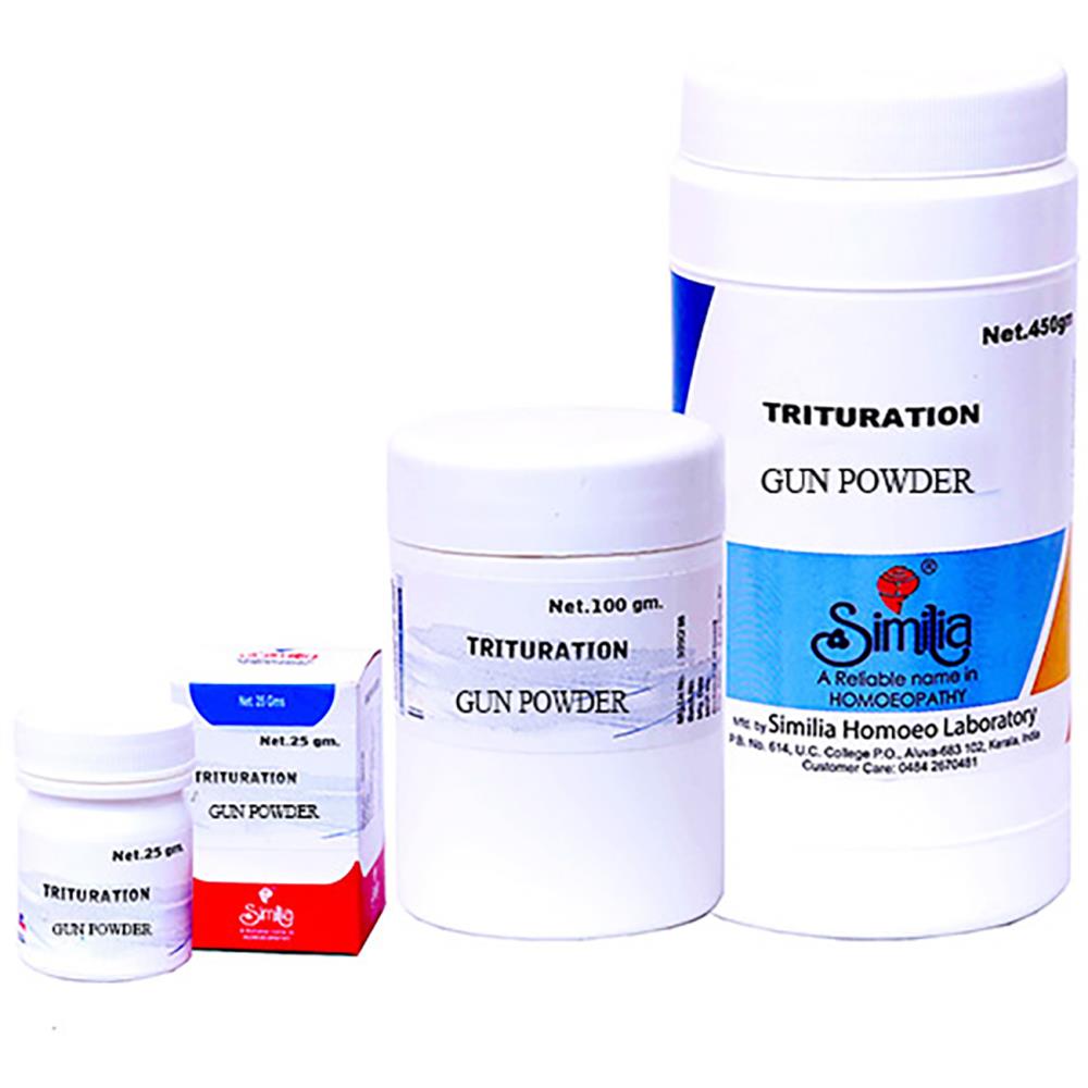 BUY Similia India Gun Powder 3X 450g DISCOUNT 55% OFF CoD | Homeonherbs