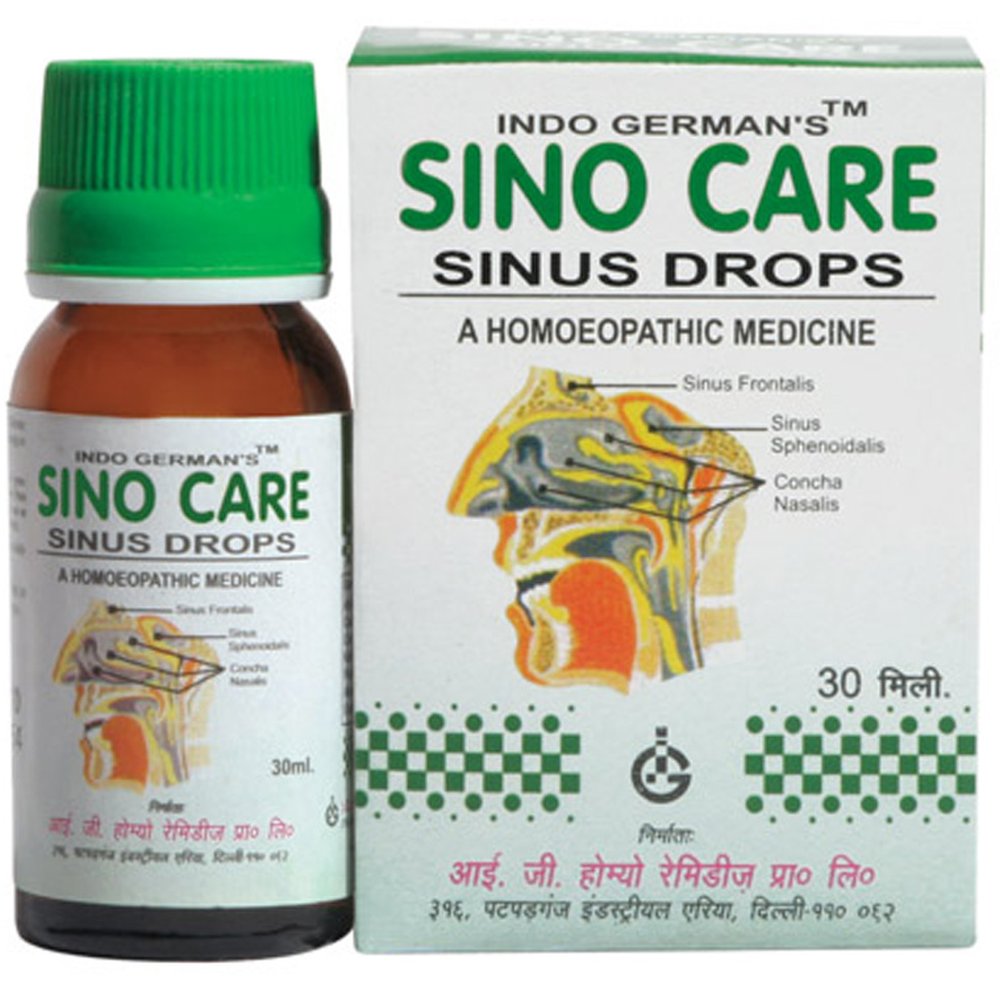 BUY Indo German Sino Care Drops 30ml DISCOUNT 55% OFF CoD | Homeonherbs