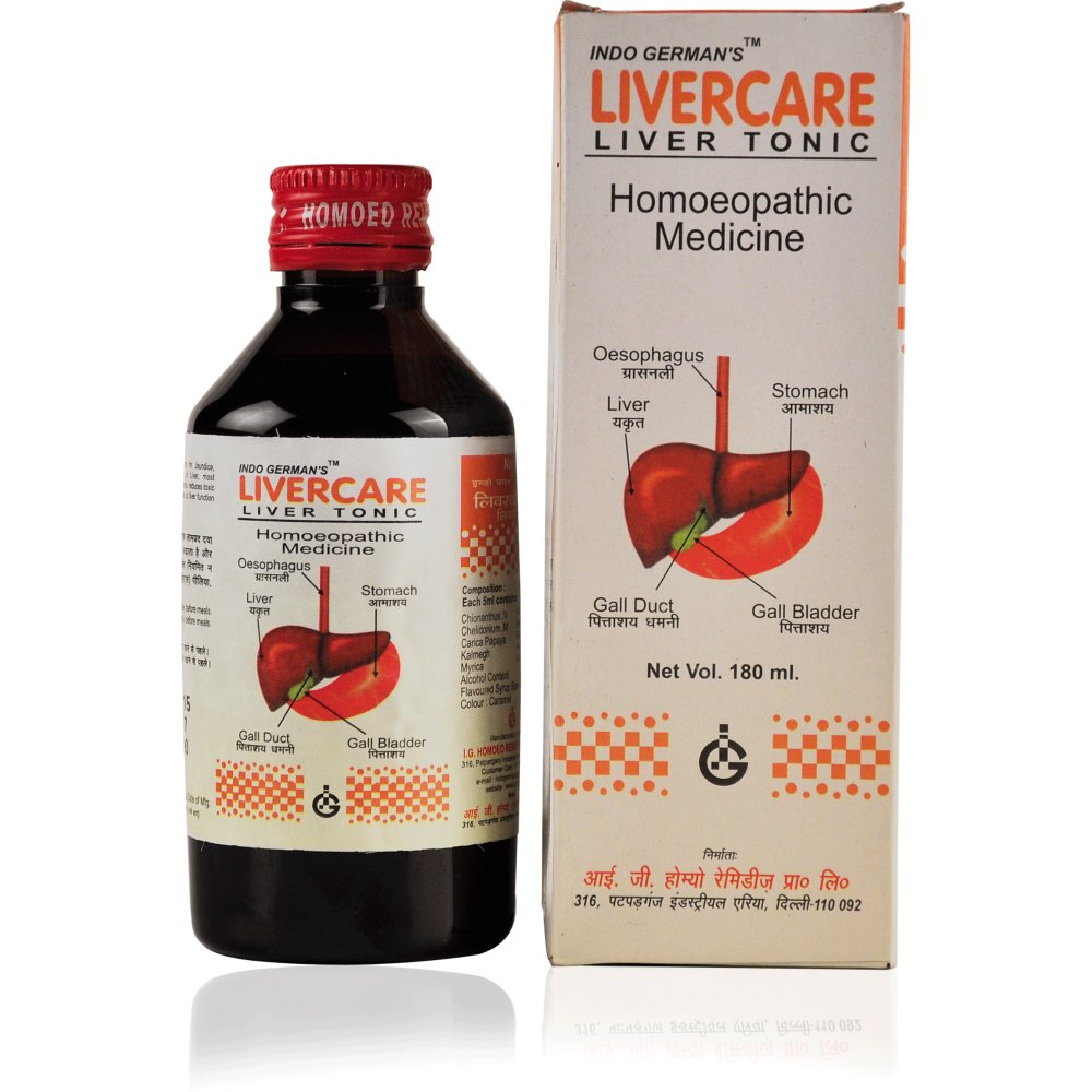 BUY Indo German Liver Care Syrup 500ml DISCOUNT 55% OFF CoD | Homeonherbs