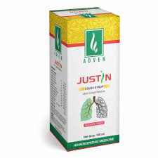 BUY Adven Justin Cough Syrup 100ml DISCOUNT 55% OFF CoD | Homeonherbs